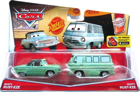 World Of Cars Présentation Du Personnage Rusty Rust Eze