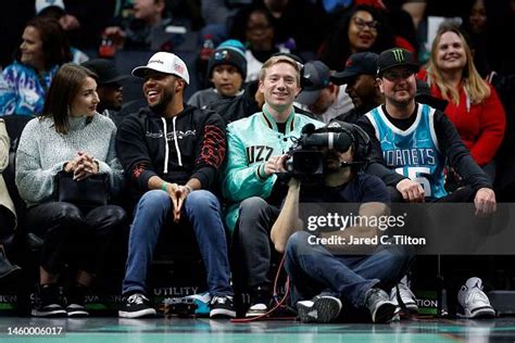 Amanda Carter Bubba Wallace Tyler Reddick And Kurt Busch Attend