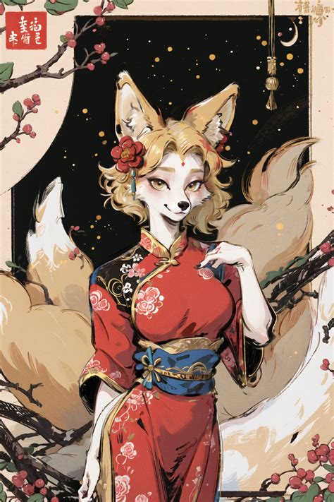 Masterpiece Highres Furry Fox Image Created By Tensor Art