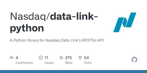github nasdaq data link python a python library for nasdaq data link