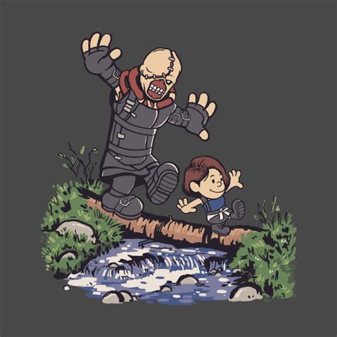 Jill And Nemesis Resident Evil 3 T Shirt The Shirt List