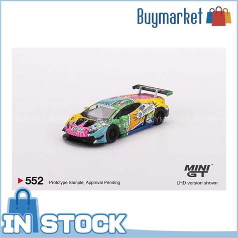 [authentic] Mini Gt 1 64 522 Lamborghini Hurac Án Gt3 Evo 19 Gear