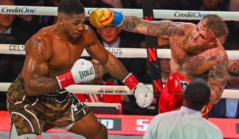 Jake Paul Suffers Broken Jaw After Losing Boxing Match To Anthony Joshua