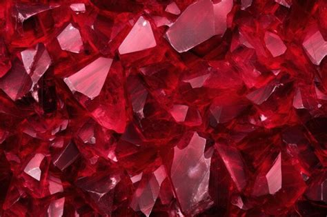 Red Cystal Texture Background Backgrounds Gemstone Jewelry Premium Ai