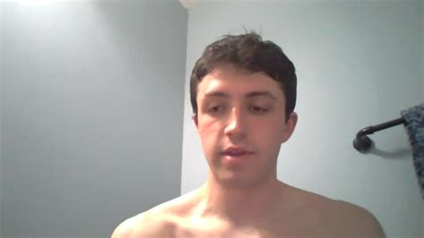 White Dude Cums In Bathroom