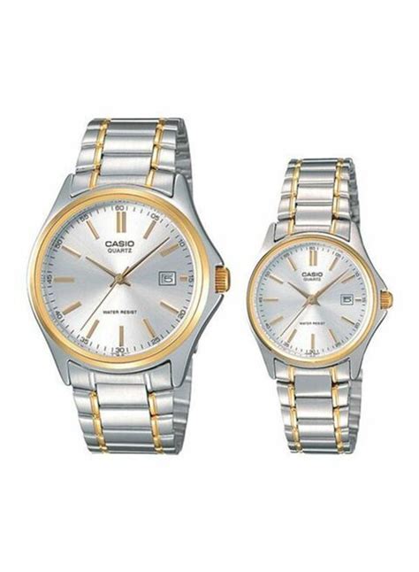 Casio Water Resistant Analog Couple Watch Set Mtp Ltp 1183g 7a Daraz Lk