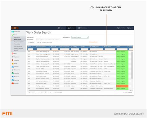 How To Use Work Order Quick Search