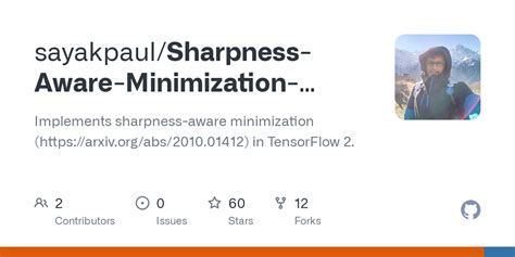Github Sayakpaulsharpness Aware Minimization Tensorflow Implements