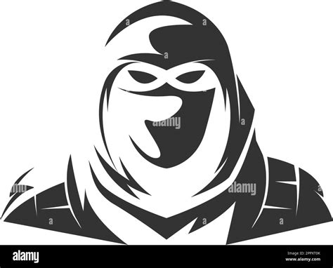 Ninja Logo Icon Design Illustration Stock Vector Image And Art Alamy