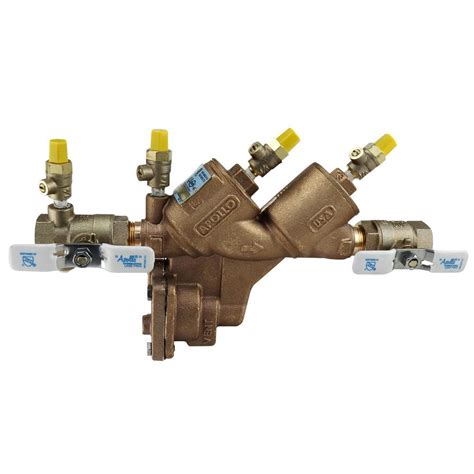 Apollo 3 4 In Lead Free Bronze Fip Reduced Pressure Backflow Preventer