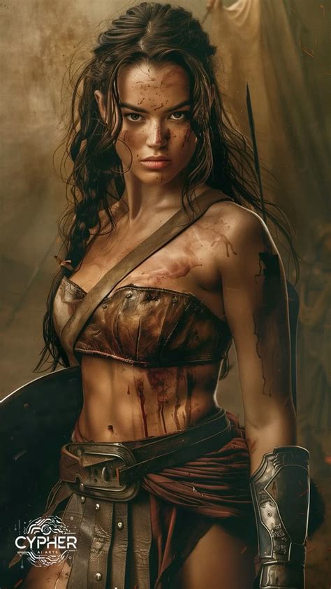 Female Gladiator The Grit Of Glory Warrior Woman Female Warrior