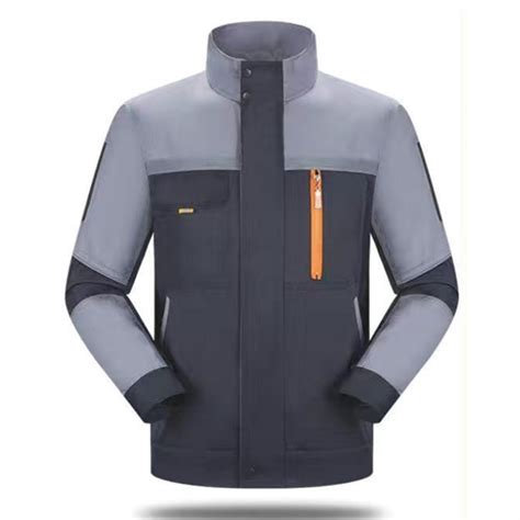 Safety Jacket Workwear Work Uniformcoverall Suits Men Long Sleeve Wear