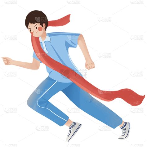 手绘 高考学生形象贴纸2