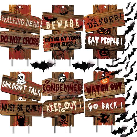 Diy Halloween Signs