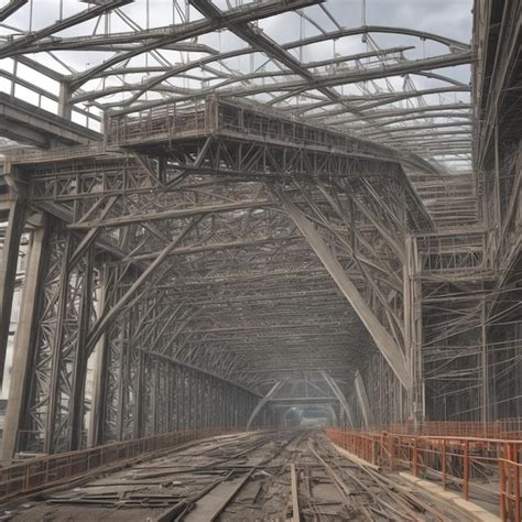 Remote View Of The Structural Resistance Premium Ai Generated Image