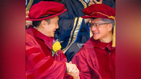 Acting Legend Tony Leung Nvidia Chief Huang Get Honorary Doctorates