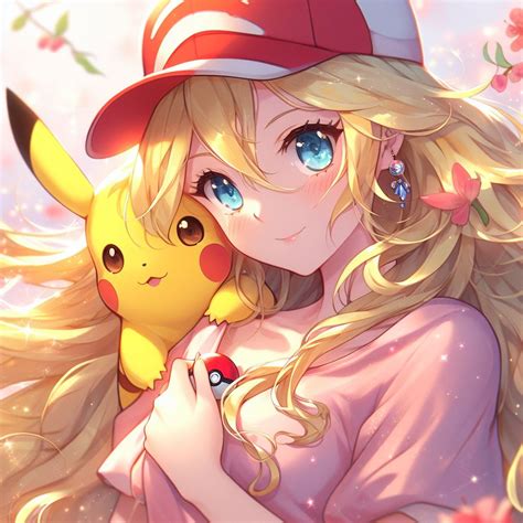 Serena With Pikachu By Amourshippingworld On Deviantart