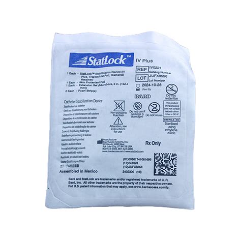 Buy Statlock Iv Plus Stabilization Device At Medical Monks