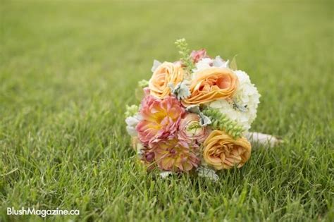 Sweet Peach Wedding Blush Magazine