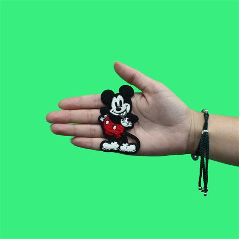 Disney Mickey Mouse Patch Full Body Pose Chenille Iron On Patch