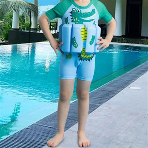 Traje De Baño Flotante Para Niños Traje De Baño De Verano Para