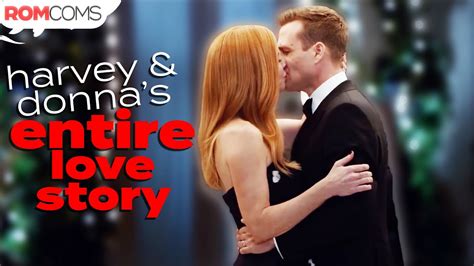 Harvey Specter And Donna Kiss