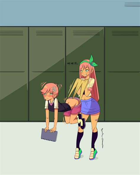 Wedgie Girl Commission By Rirnn On Deviantart
