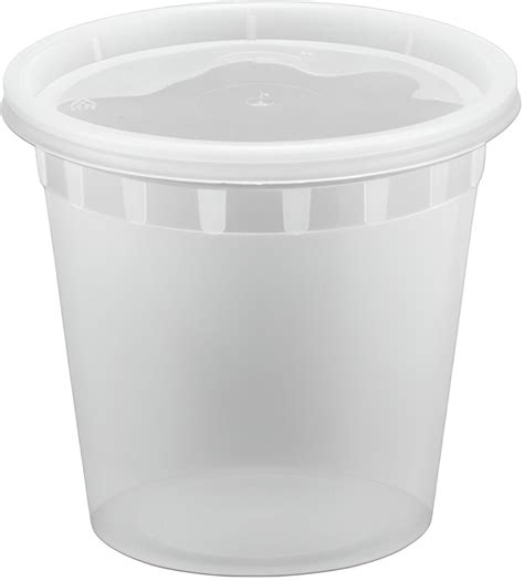 Ritepak 24 Oz Heavy Duty Deli Container Combo 240cs Di24c