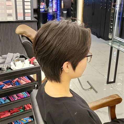 숏리프컷 리프컷 짧은리프컷 디스커넥션숏컷 여자리프컷 Chrissjinjinhwan Facebook