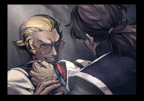 Simon Blackquill And Bobby Fulbright Ace Attorney And 1 More Drawn By