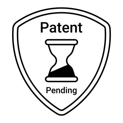 Patent Pending Icon With Sheild Symbol 50889786 Vector Art At Vecteezy