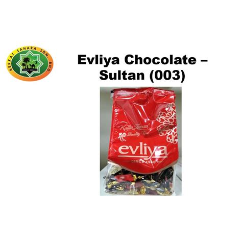 Evliya Sultan Chocolate Candy 1 Packet 1kg 6 Packetsbox 6kg Shopee Malaysia