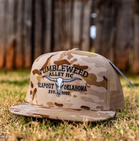 Longhorn Camo Tumbleweed Alley Hat Co