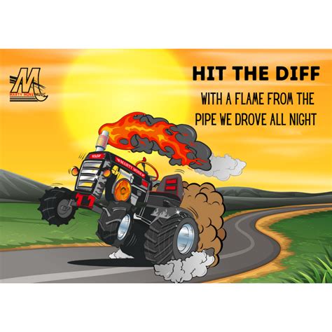 A3 Signed Hit The Diff Poster — Marty Mone Music