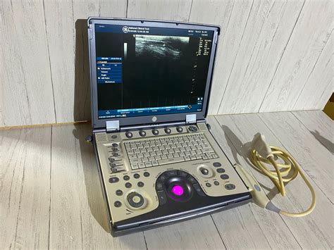 Ge Logic E Portable Ultrasound Machine With One Linear Array Prone L8