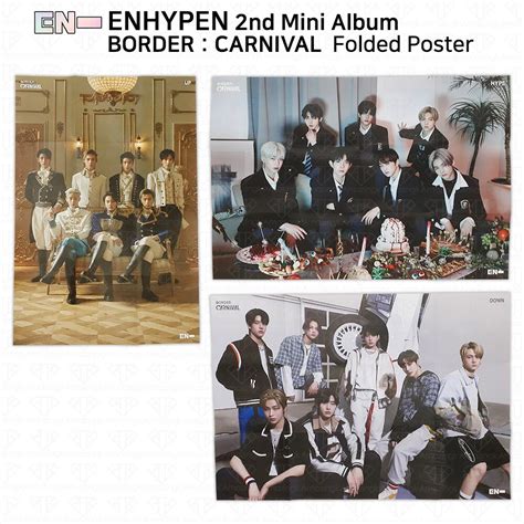 K Pop Mini Album Enhypen Border Carnival 2nd Mini Album Hype Version