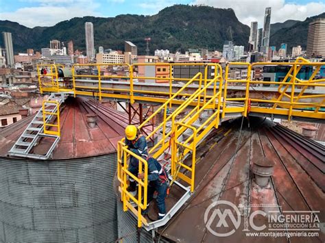 Escaleras Industriales Metálicas A La Medida En Bogotá Colombia