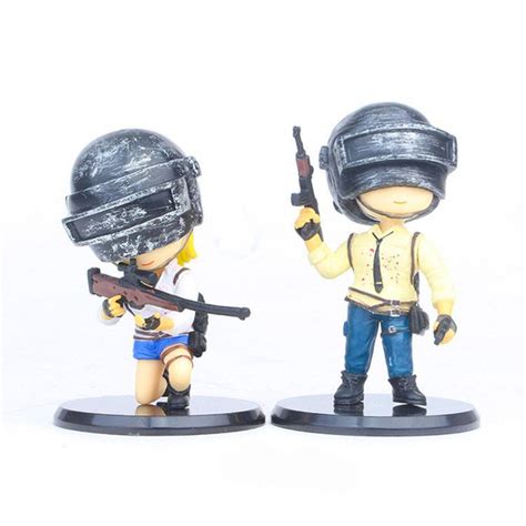 Набор фигурок ПАБГ / PUBG PlayerUnknowns Battlegrounds 2шт (9см) set A ...