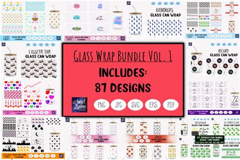 Can Glass Wrap Bundle Libbey Glass Can Wrap Bundle