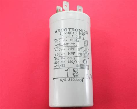 Arcotronics Motor Start Capacitor 15uf 450vac Garage Doors Motor £851 Picclick Uk