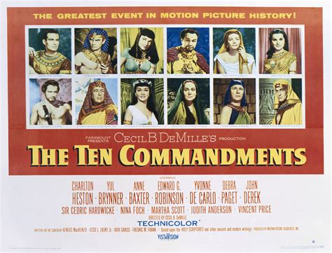 Film Les 10 Commandements The Ten Commandments 1956 The Movie