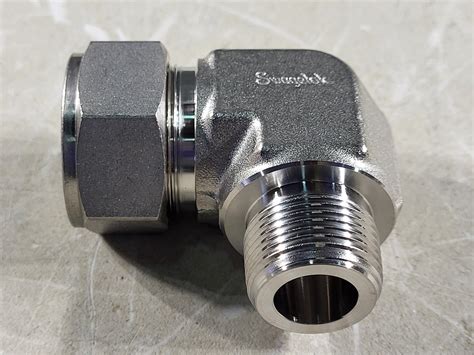 Swagelok 1 Od X 34 Npt 316ss Male Elbow Ss 1610 2 12
