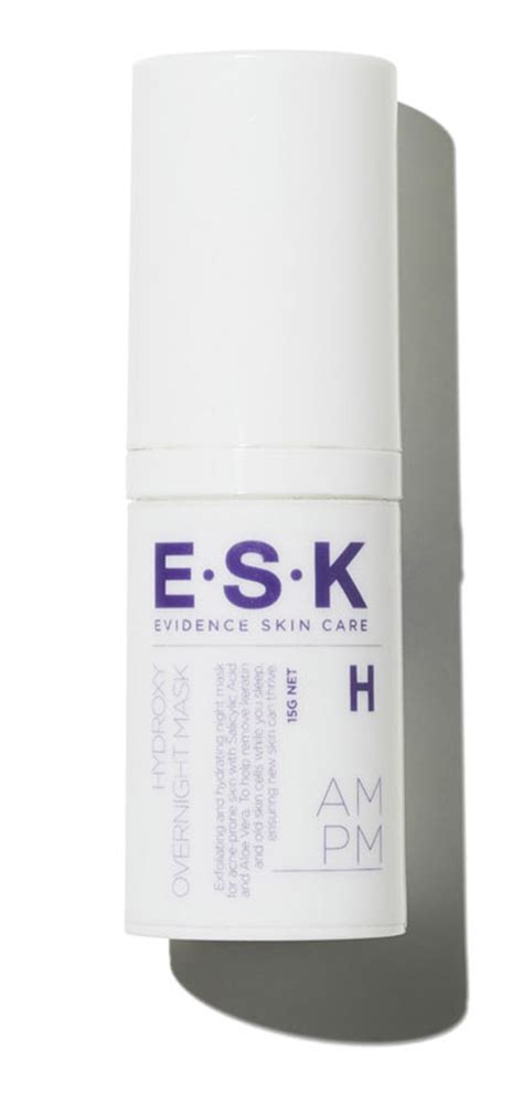 Evidence Skin Care Hydroxy Overnight Mask Ingredients Explained