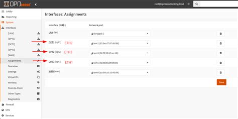 How To Enable Lan Bridge To Use All The Optical Interfaces On Opnsense