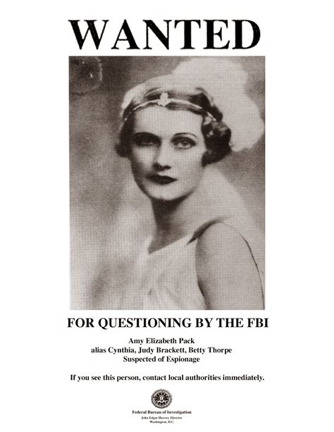 Wartime Spy Ladies Amy Elizabeth Thorpe 1910 1963