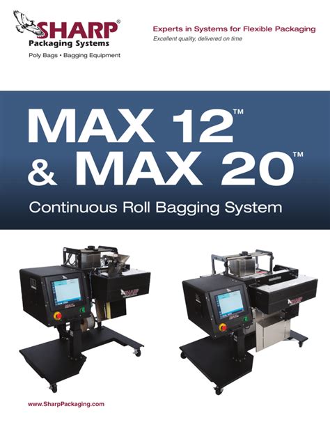 Max 20 Sharp Packaging Systems