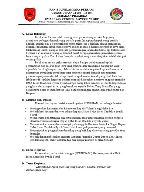 Proposal Persami Pdf