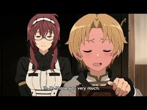 Lilia Surprises Rudeus With Her Panties Mushoku Tensei English Sub