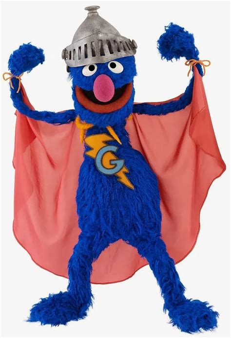 Sesame Street Super Grover Super Grover Sesame Street Embroidery