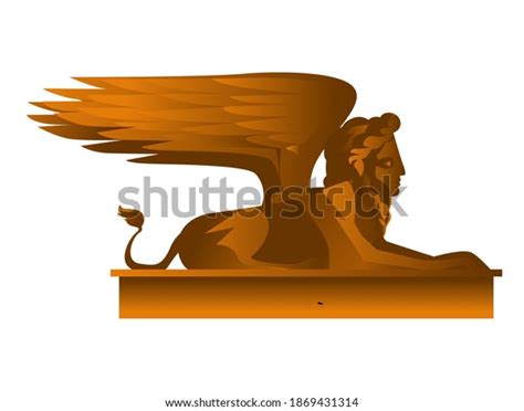 Sphinx Riddle Greek Mythology Tale Stock Vector Royalty Free